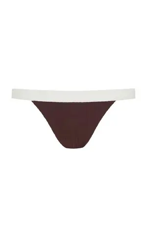 Onia Leila Bikini Bottom - Brown