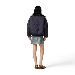Miu Miu Technical Pongé Down Jacket
