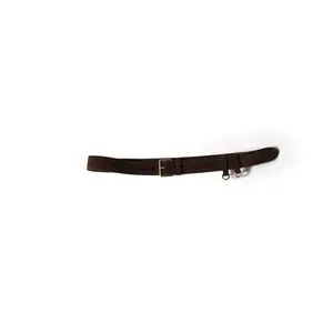 Miu Miu Suede Belt - Dark Brown