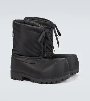 Balenciaga Alaska Low Snow Boots - Black