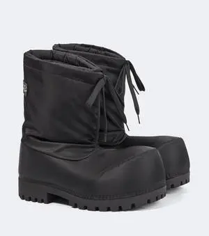 Balenciaga Alaska Low Snow Boots - Black