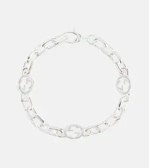 Gucci Interlocking G Sterling Bracelet - Silver