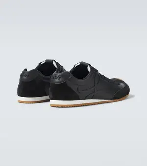 Loewe Ballet Runner 2.0 Calf Leather Sneakers - Black
