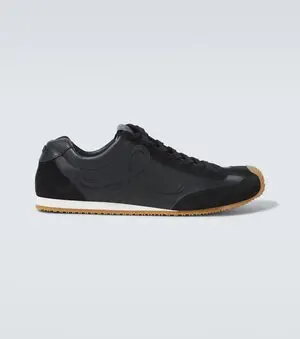 Loewe Ballet Runner 2.0 Calf Leather Sneakers - Black