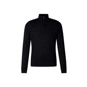 Bogner Ouri Virgin Wool Zip-up Turtleneck - Navy