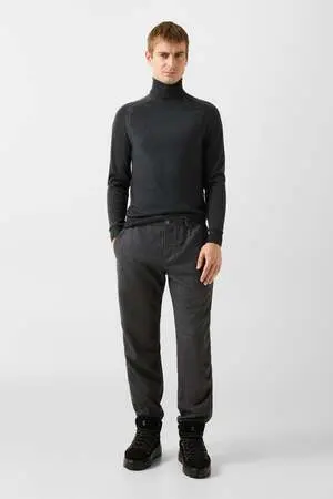 Bogner Gordon Pure New Wool And Cashmere Turtleneck Sweater - Anthracite