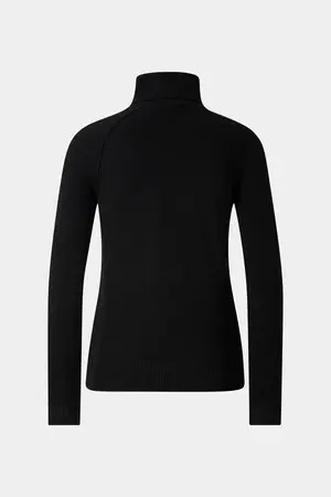Bogner Vaiana Pure New Wool Cashmere Sweater - Black