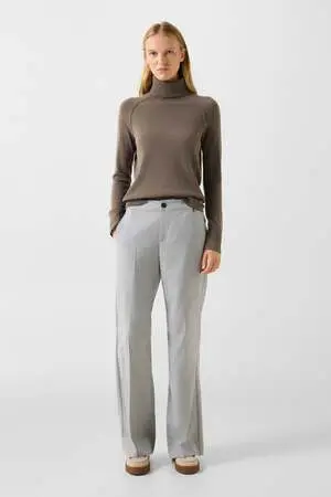 Bogner Vaiana Pure New Wool Cashmere Sweater - Gray-brown