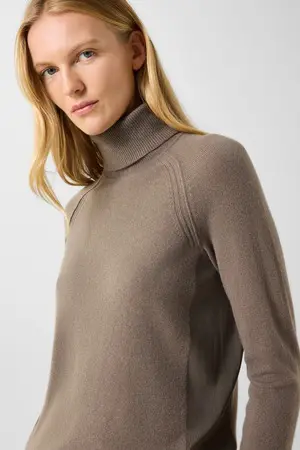 Bogner Vaiana Pure New Wool Cashmere Sweater - Gray-brown