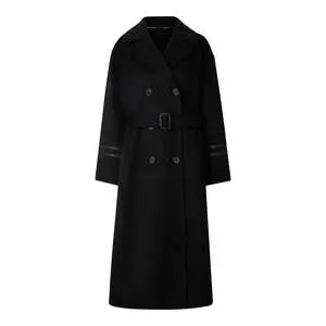 Bogner Terese Double-faced Wool Coat - Black