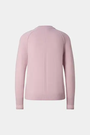 Bogner Vanessa Pure New Wool Cashmere Pullover - Rosé