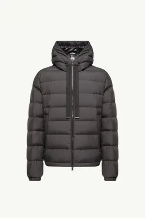 Moncler Zeflor Hooded Down Jacket - Black
