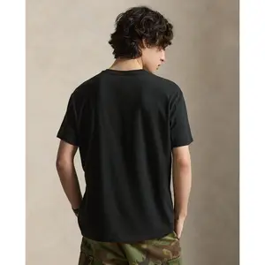 Ralph Lauren Classic Fit Jersey V-neck T-shirt - Rl Black