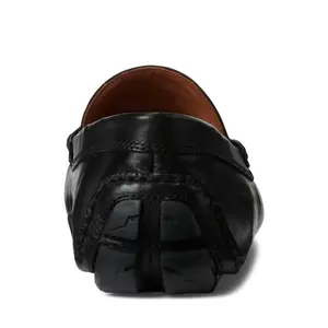 Ralph Lauren Anders Leather Driver - Black