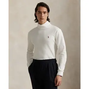 Ralph Lauren Soft Cotton Turtleneck - Nevis