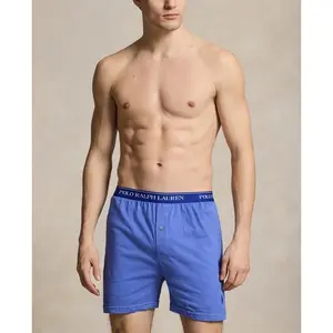 Ralph Lauren Classic Wicking Knit Boxer 5-pack - Blue Assorted