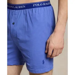 Ralph Lauren Classic Wicking Knit Boxer 5-pack - Blue Assorted