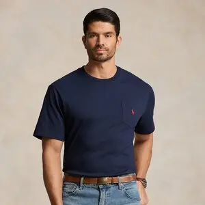 Ralph Lauren Jersey Pocket T-shirt - Ink