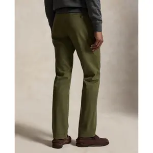 Ralph Lauren Stretch Straight Fit Washed Chino Pant - Canopy Olive