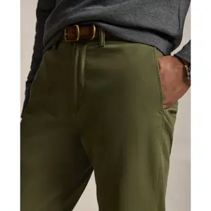 Ralph Lauren Stretch Straight Fit Washed Chino Pant - Canopy Olive