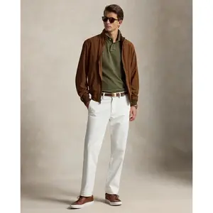 Ralph Lauren Stretch Straight Fit Washed Chino Pant - Ceramic White