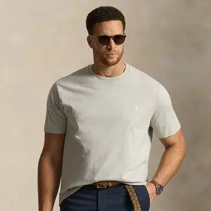 Ralph Lauren Jersey Crewneck T-shirt - Spring Heather