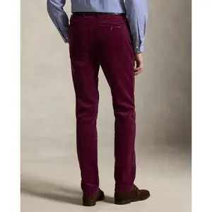 Ralph Lauren Andover Slim Fit Stretch Corduroy Pants - Ruby