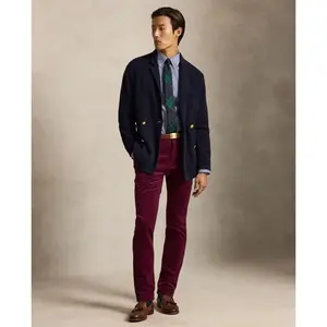 Ralph Lauren Andover Slim Fit Stretch Corduroy Pants - Ruby