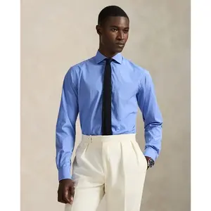 Ralph Lauren Custom Fit Poplin Shirt - Copen Blue