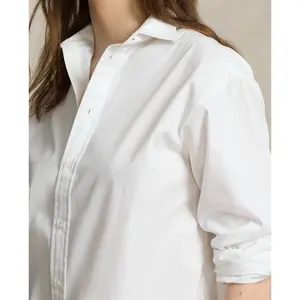 Ralph Lauren Relaxed Fit Cotton Shirt With Embroidered Pony