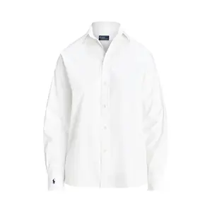 Ralph Lauren Relaxed Fit Cotton Shirt With Embroidered Pony