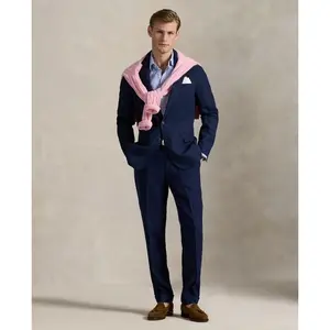 Ralph Lauren Linen Suit Trouser - Navy