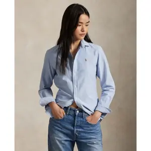 Ralph Lauren Slim Fit Oxford Shirt - Blue