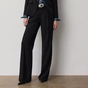 Ralph Lauren Acklie Wool Gabardine Pant - Black