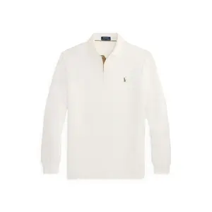 Ralph Lauren Classic Fit Soft Cotton Polo Shirt - White