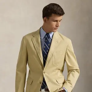 Ralph Lauren Polo Soft Tailored Fit Chino Sport Coat - Tan