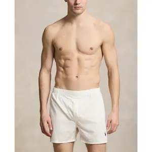 Ralph Lauren Classic Woven Cotton Boxer 3-pack - Blue/white/navy