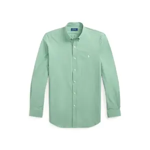 Ralph Lauren Slim Fit Stretch Poplin Shirt - Faded Mint