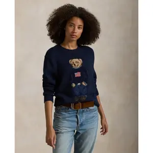 Ralph Lauren Polo Bear Sweater - Navy