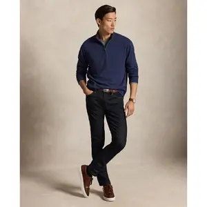 Ralph Lauren Textured Quarter-zip Pullover - Spring Navy Heather