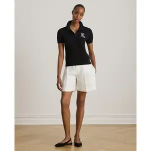 Ralph Lauren Cable-knit Cotton Polo Sweater - Black