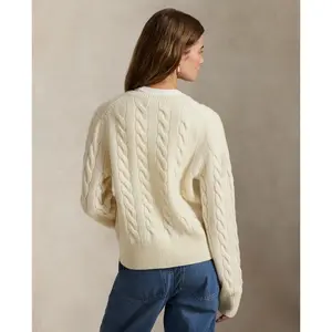 Ralph Lauren Cable-knit Wool-cashmere Cardigan