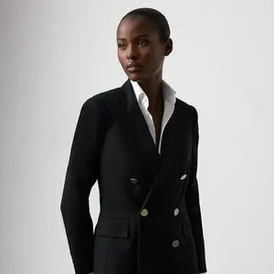 Ralph Lauren Camden Cashmere Jacket - Black