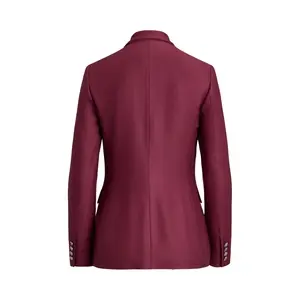 Ralph Lauren Camden Double-breasted Cashmere Jacket - Carmine