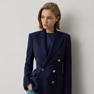 Ralph Lauren Camden Cashmere Jacket - Navy