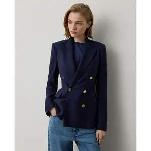 Ralph Lauren Camden Cashmere Jacket - Navy