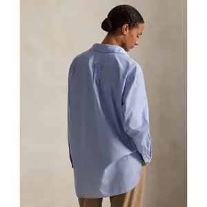 Ralph Lauren End-on-end Cotton Oversized Shirt