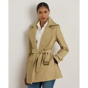 Ralph Lauren Double-breasted Cotton-blend Trench Coat