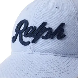 Ralph Lauren Logo Baseball Cap - Pebble Blue