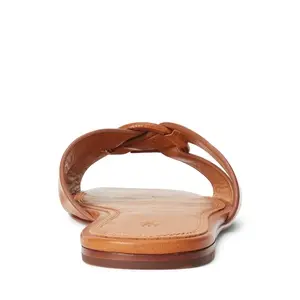 Ralph Lauren Leather O-ring Sandal - Cuoio